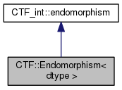 Cyclops Tensor Framework: CTF::Endomorphism Class Template Reference